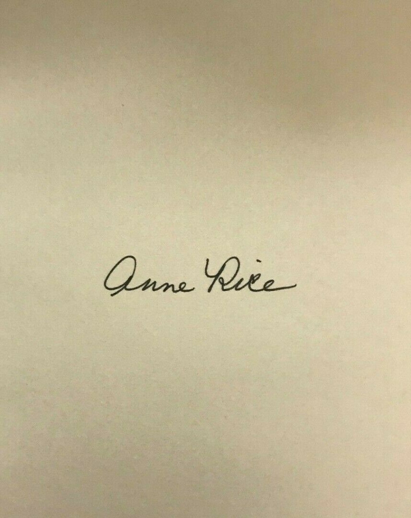 SIGNED Prince Lestat by Anne Rice 2014 1st Edition/1st Printing - Colarte